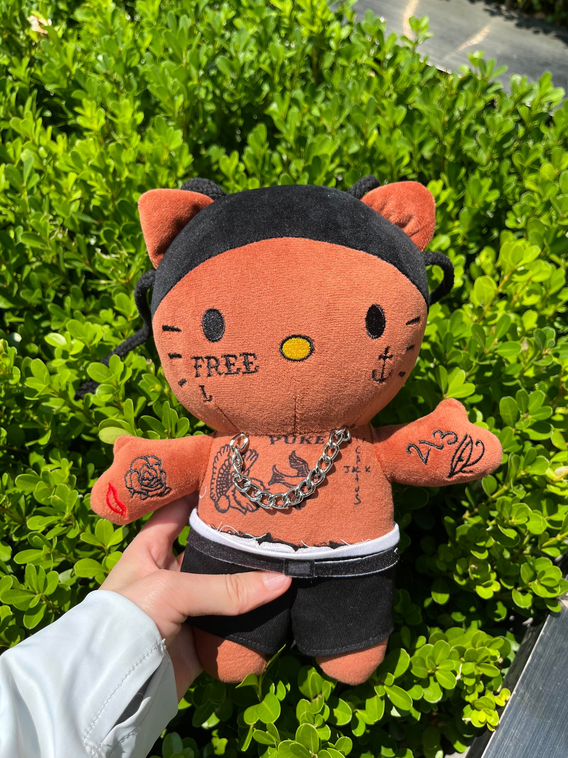 Hello Kitty x Travis Scott Funny Plush Toys Creative Gift – jellykawaii